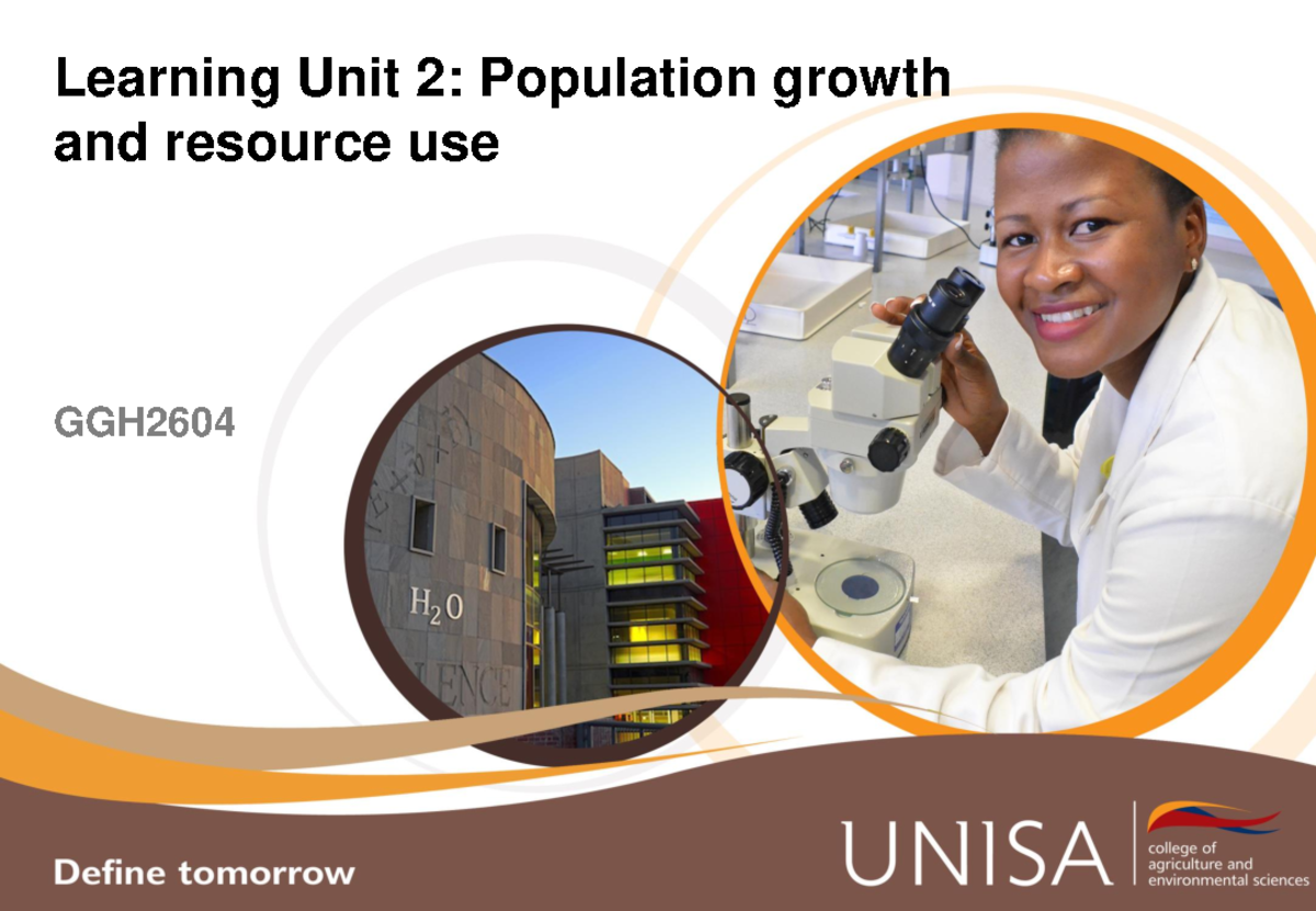 Learning-Unit-2 Population-growth-and-resource-use - Learning Unit 2 ...