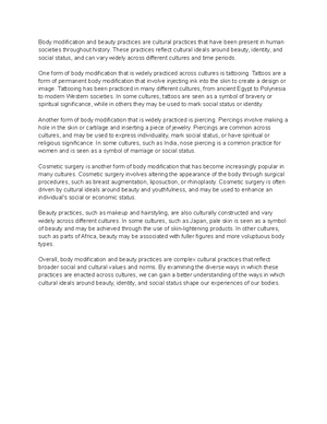 Examples of applied Anthropology projects - Applied anthropology is the ...