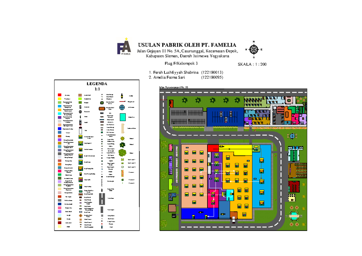 Perancangan tata letak fasilitas adalah mata kuliah - USULAN PABRIK ...