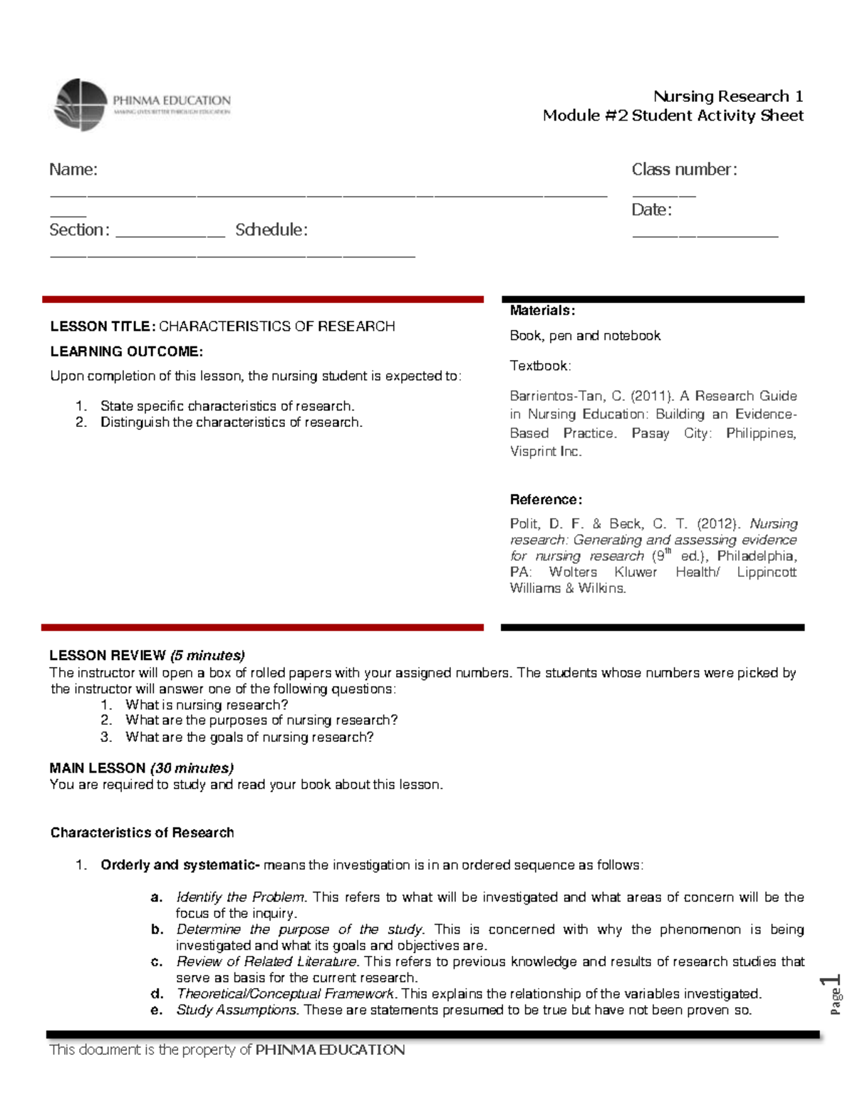 SAS-Session-2 - bbbbbbbbbbbbbbb - Module #2 Student Activity Sheet Name: - Studocu