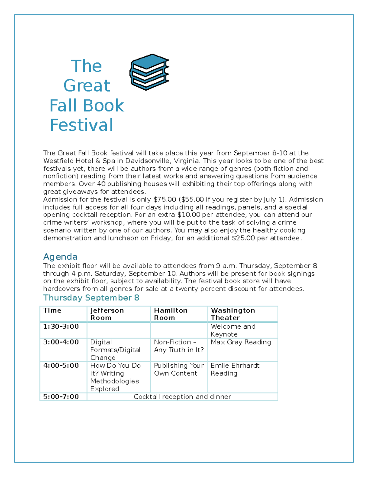 Yadelkys.Mejia-WD2021-Skill Review-4-2 - The Great Fall Book festival will take place this year ...