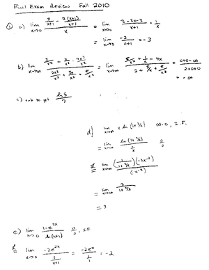 Math 1060-2018 08 test3 - Calculus of One Variable I Version A Sections ...