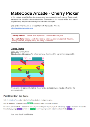 Ed Blocks lesson activities complete set - EdBlocks lesson activities ...