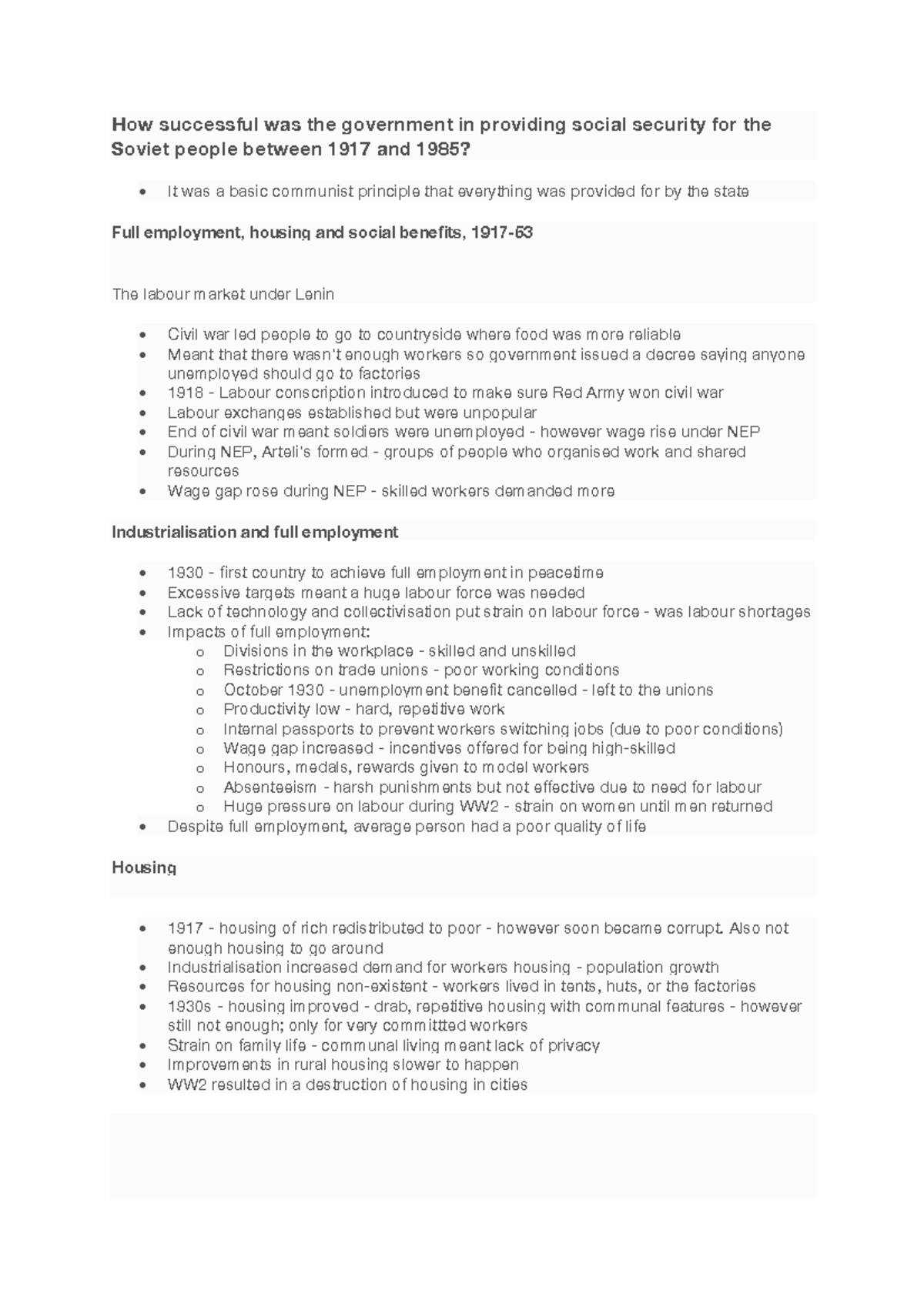 Theme 4 russia - enjoy - How successful was the government in providing ...