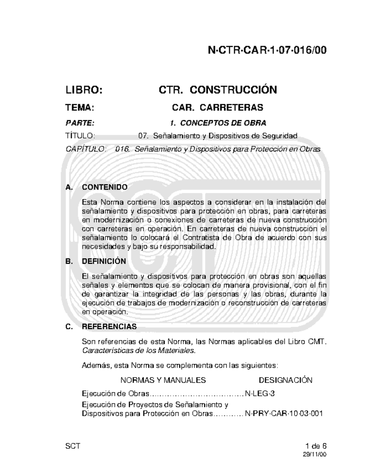 N CTR CAR 1 07 016 00 - EEEEEEEEEEEE - N·CTR·CAR·1·07·016/ LIBRO: CTR. CONSTRUCCIÓN TEMA: CAR ...