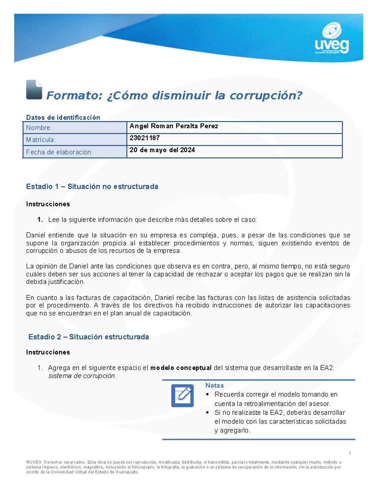 PS EA3 Formato - - Studocu