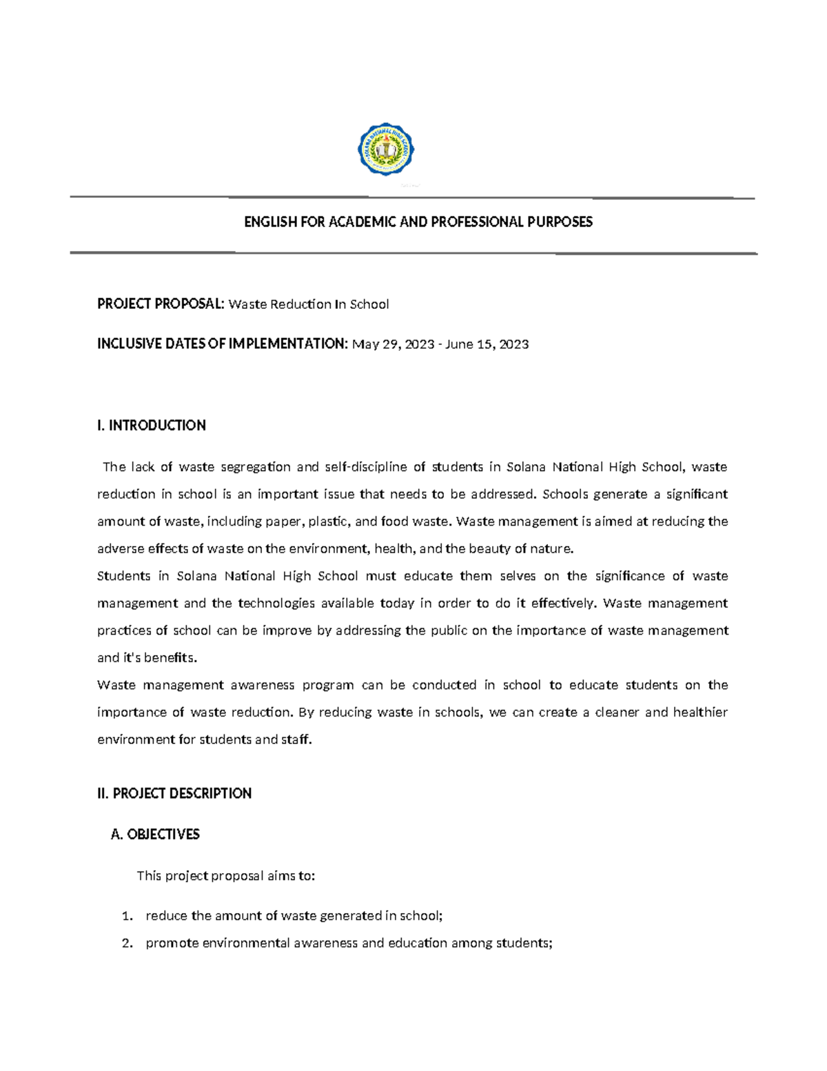 English FOR ACA-WPS Office - ENGLISH FOR ACADEMIC AND PROFESSIONAL ...