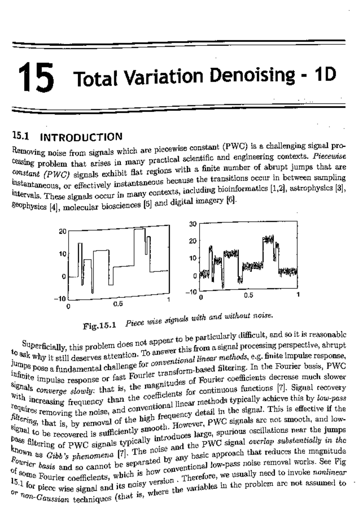 15.Total Variation Denoising-1D - Digital Signal and Image Processing - Studocu