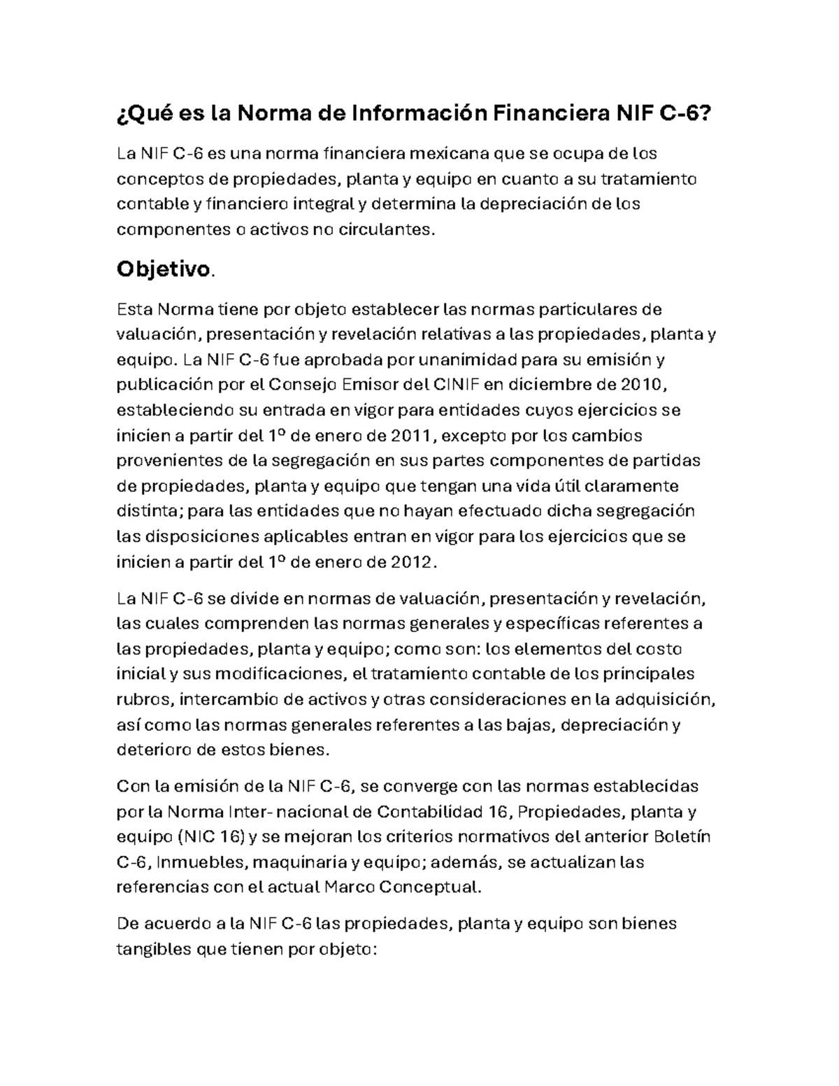 Boletin C-6-1 - boletín c-6 - ¿Qué es la Norma de Información ...