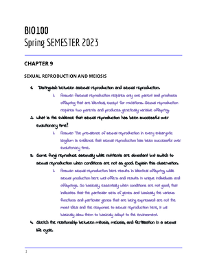Ch.10 Patterns of Inheritance - BIO Spring SEMTER 2023 CHAPTER 10 ...