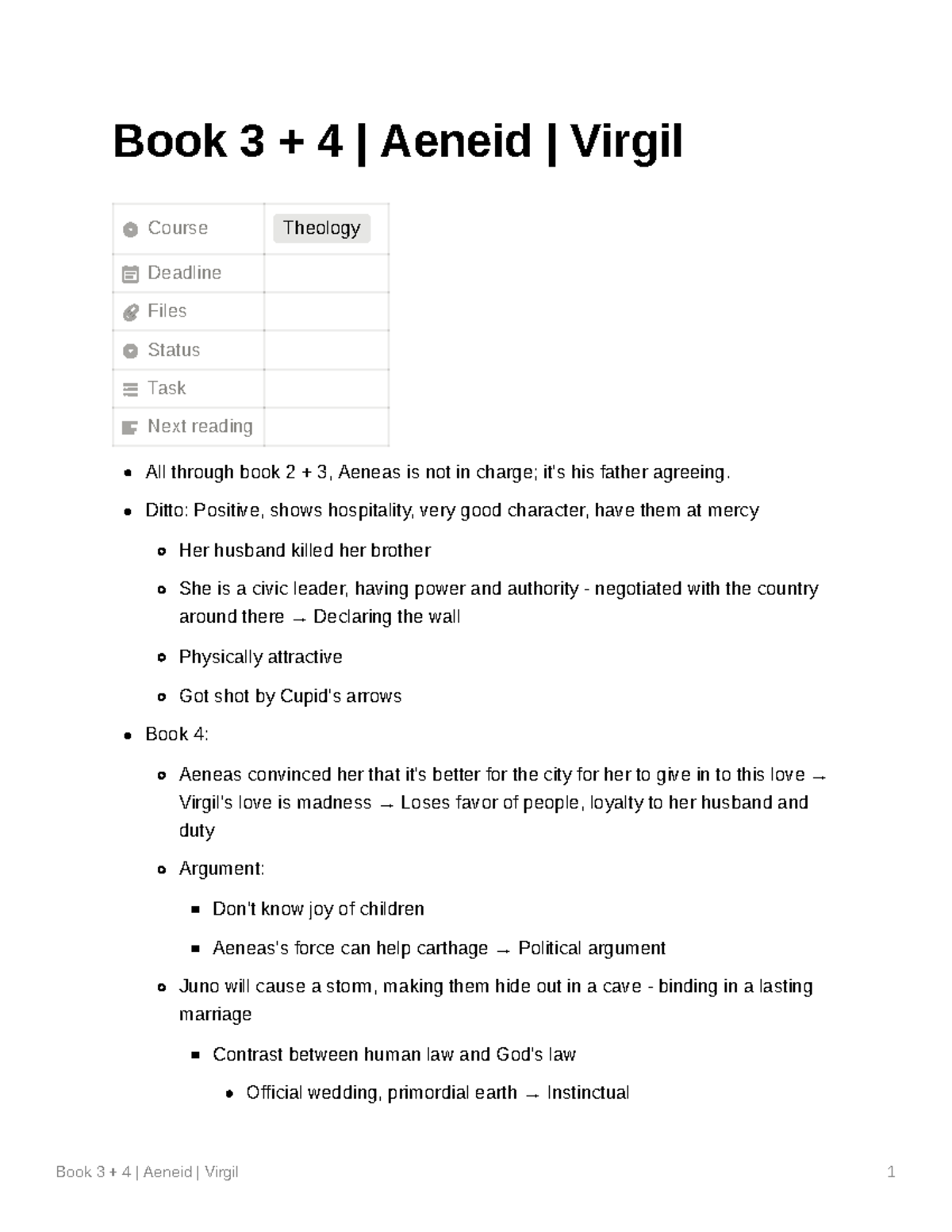 Book 3 4 Aeneid Virgil - As the title says - Book 3 + 4 | Aeneid ...