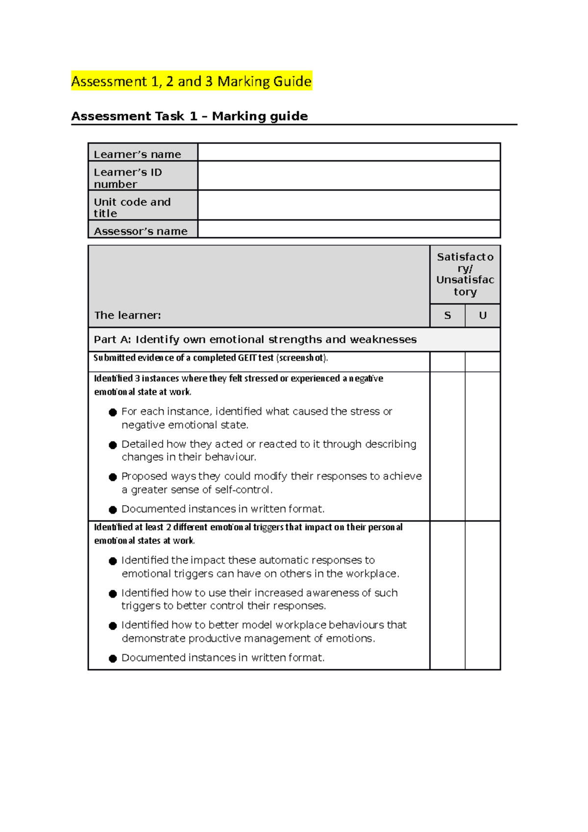 A 1 2 N 3 Marking Guide Assessment 1 2 And 3 Marking Guide a-1-2-n-3-marking-guide-assessment-1-2-and-3-marking-guide