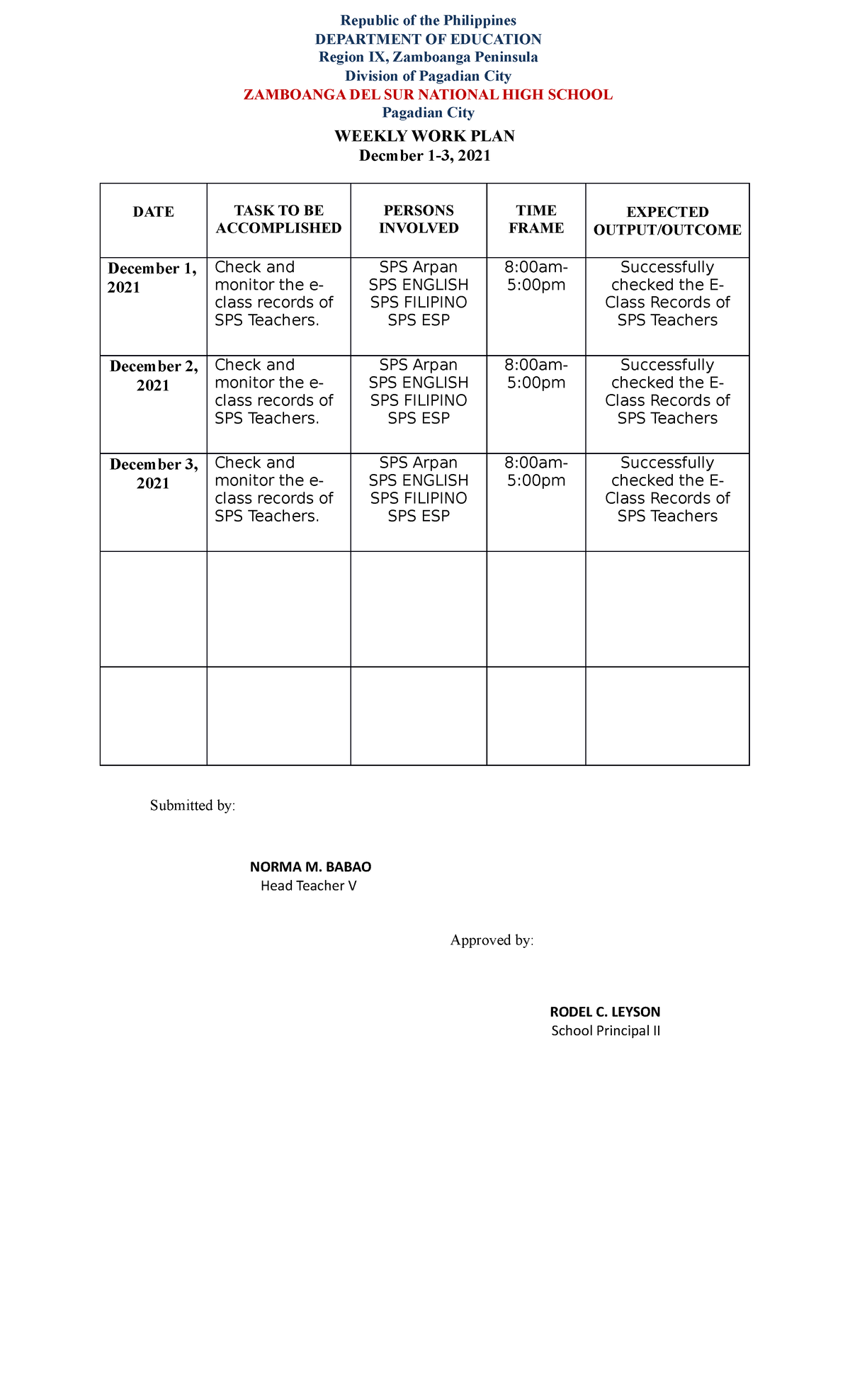 Weekly WORD PLAN DEC - xfddhjlr i jljald icwhrj oufw qwofwrw[pr ...