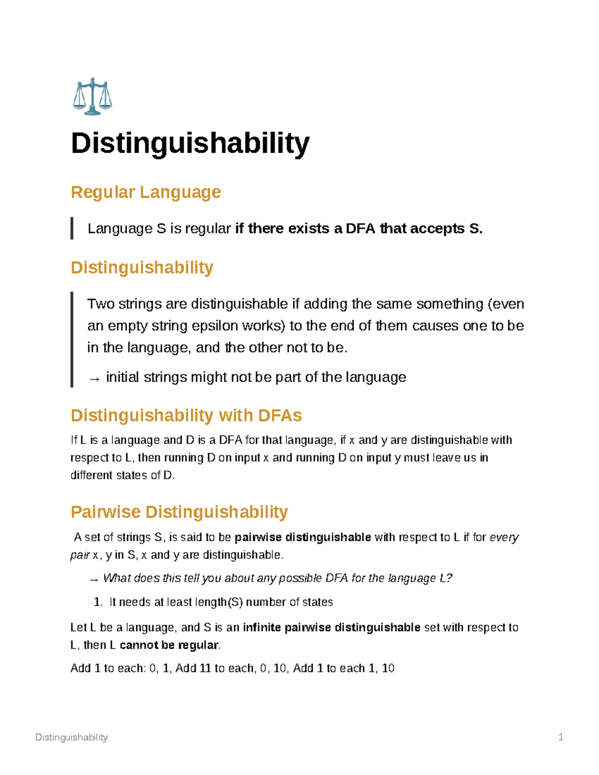 Distinguishability - Professor Montanez - Distinguishability 1 ⚖ ...