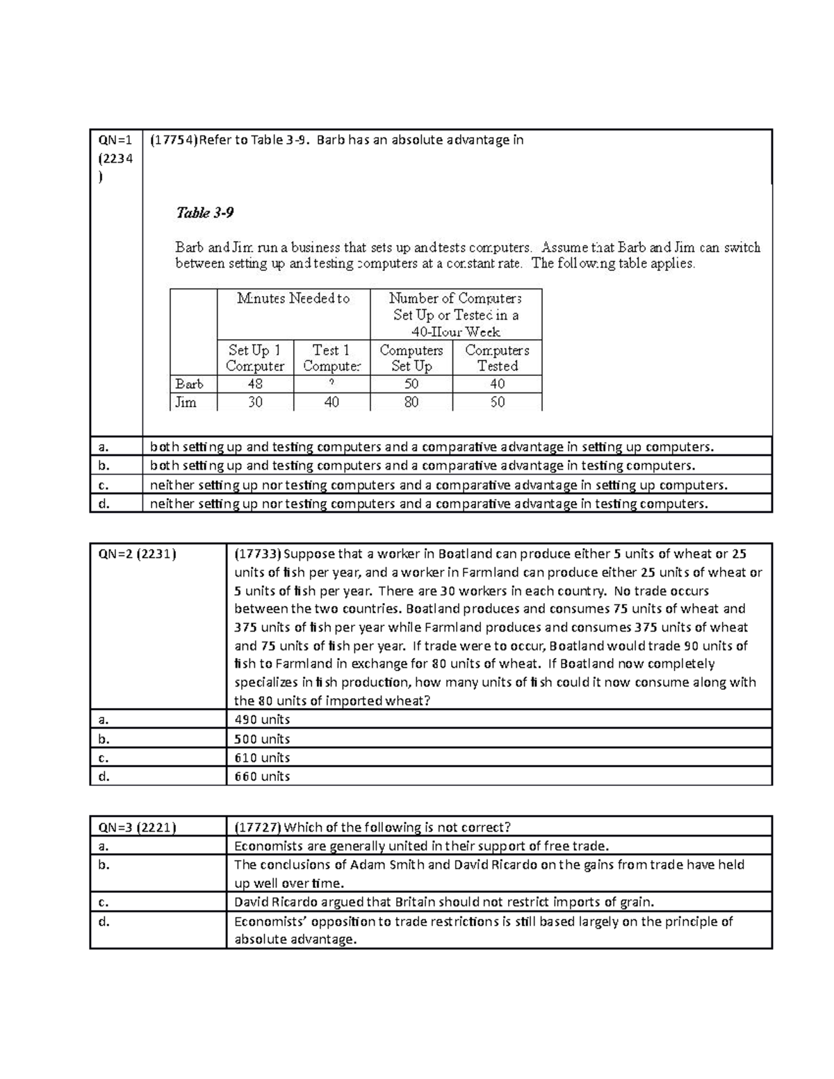 02 - mtk - QN= ( ) (17754) Refer to Table 3-9. Barb has an absolute ...
