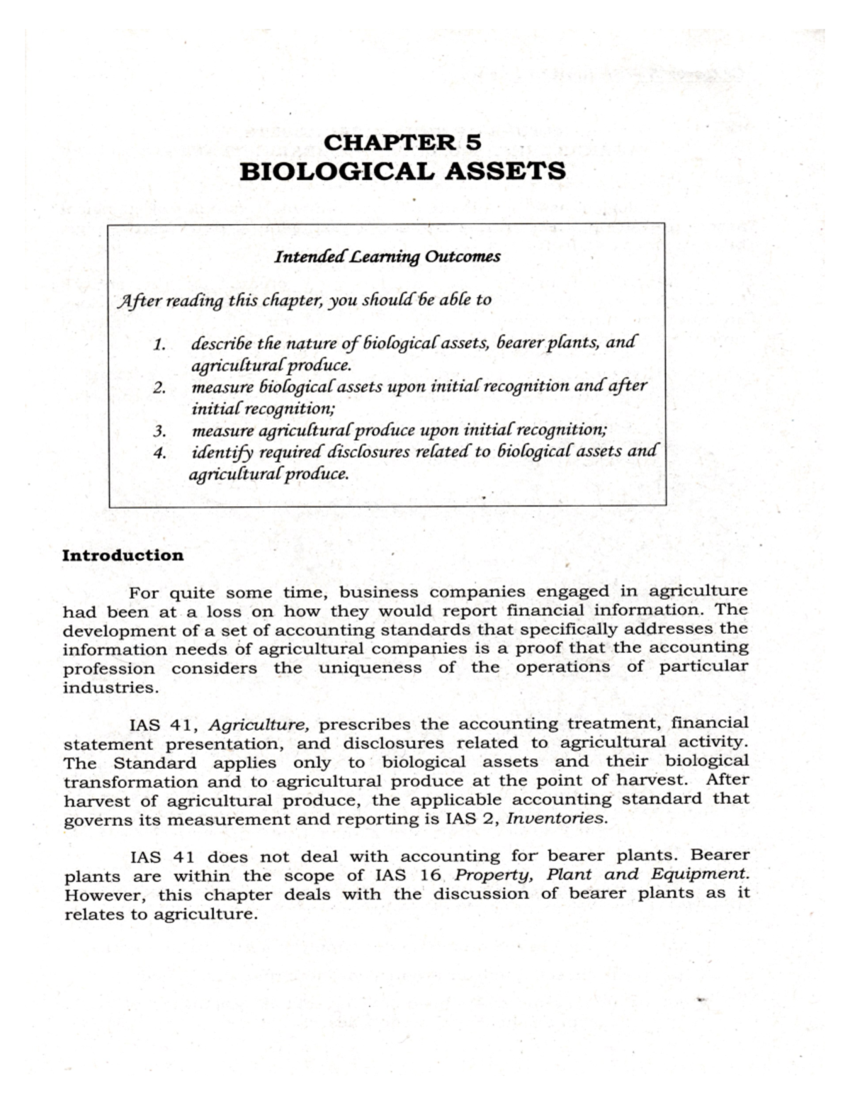 Biological assets - Intermediate Accounting 1 - Studocu