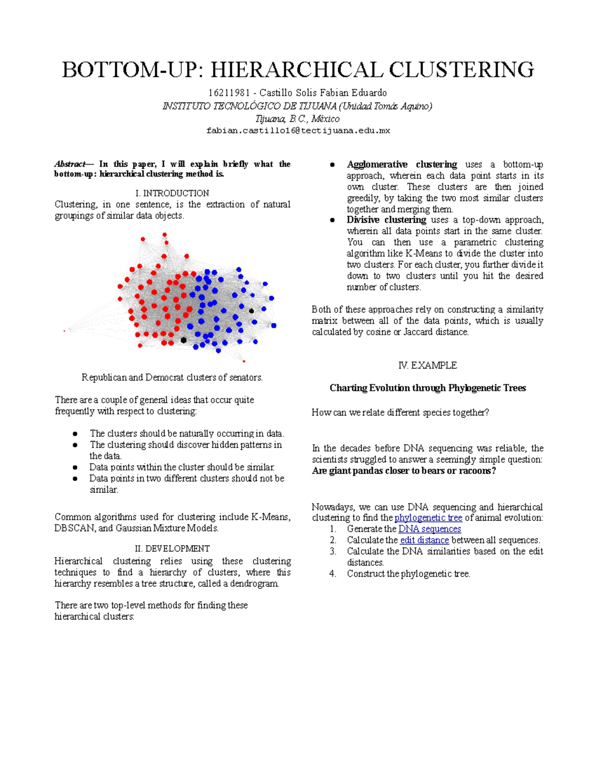 4.5 Bottom-up - Hierarchical Clustering - BOTTOM-UP: HIERARCHICAL ...