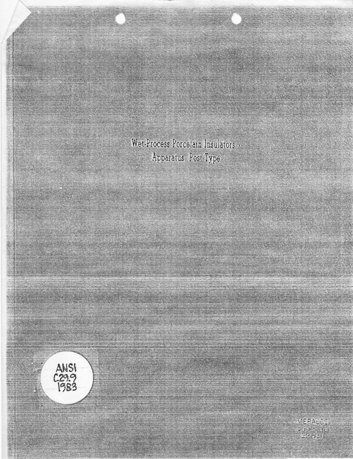 C29 - standards - AMS- . ..... , f to 2 'Mis" for wet-process porcelain ...