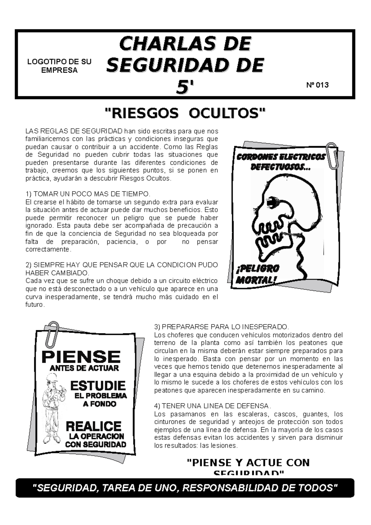 013-riesgos ocultos - Resumen Normatividad SST - CHARLAS DECHARLAS DE ...