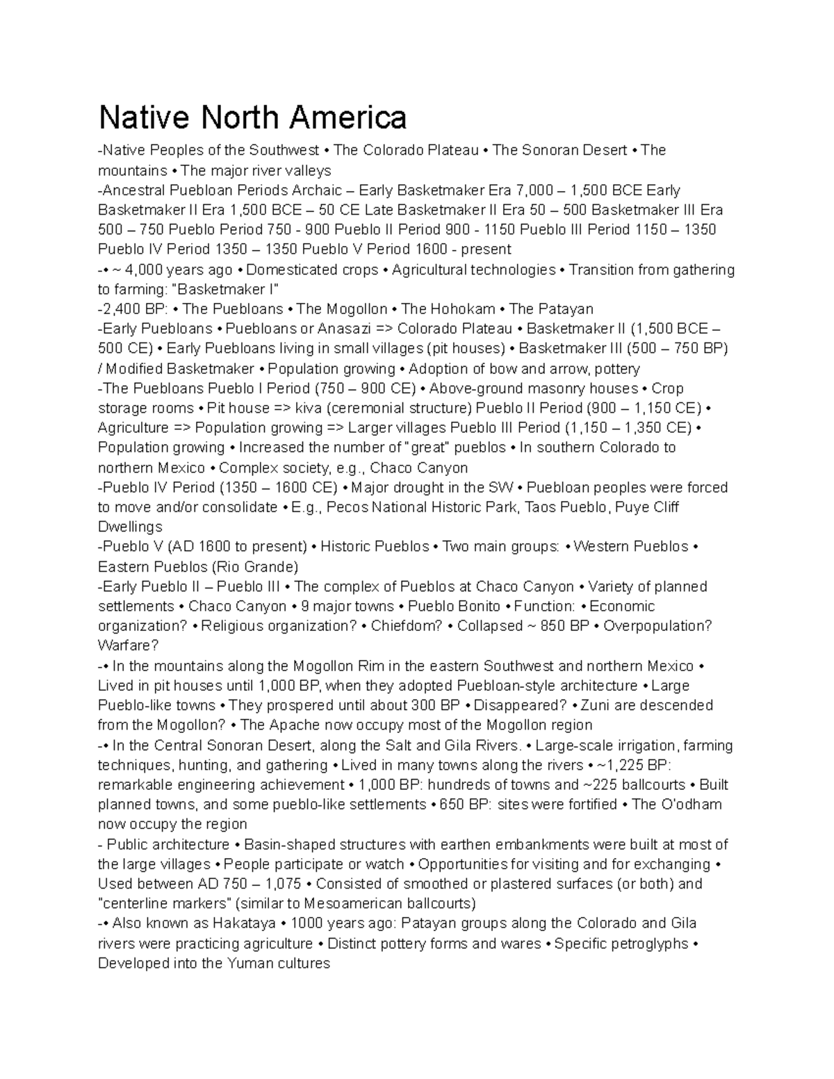 Prehistoric world cultures 17 - Native North America -Native Peoples of ...