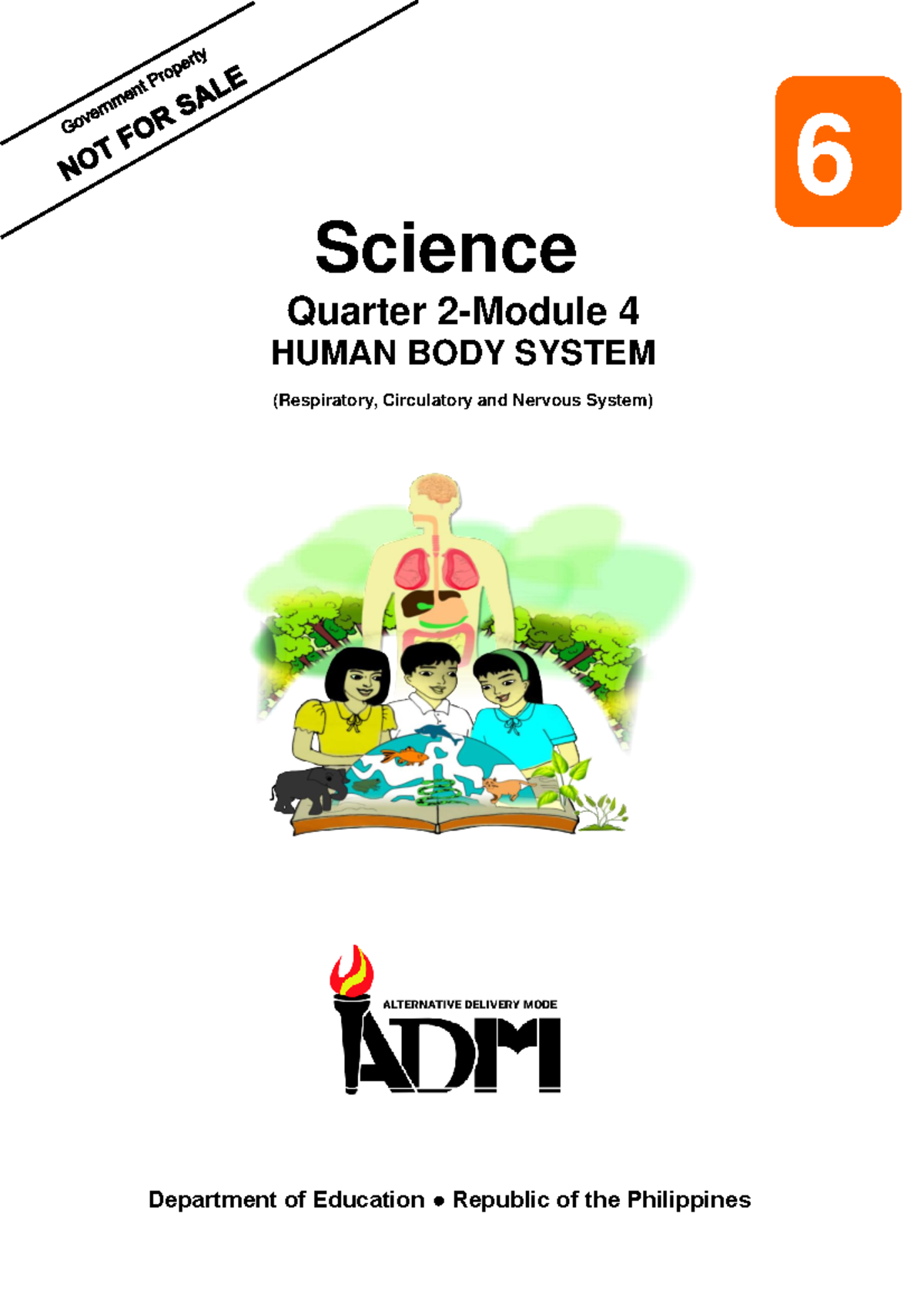 Science 6 Q2 Mod4 Human BODY System V3 Science Quarter 2 Module 4