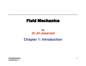 Ch-8 Dimensional Analysis - Chapter 8: Dimensional Analysis and Similitude and Similitude Dr Ali ...