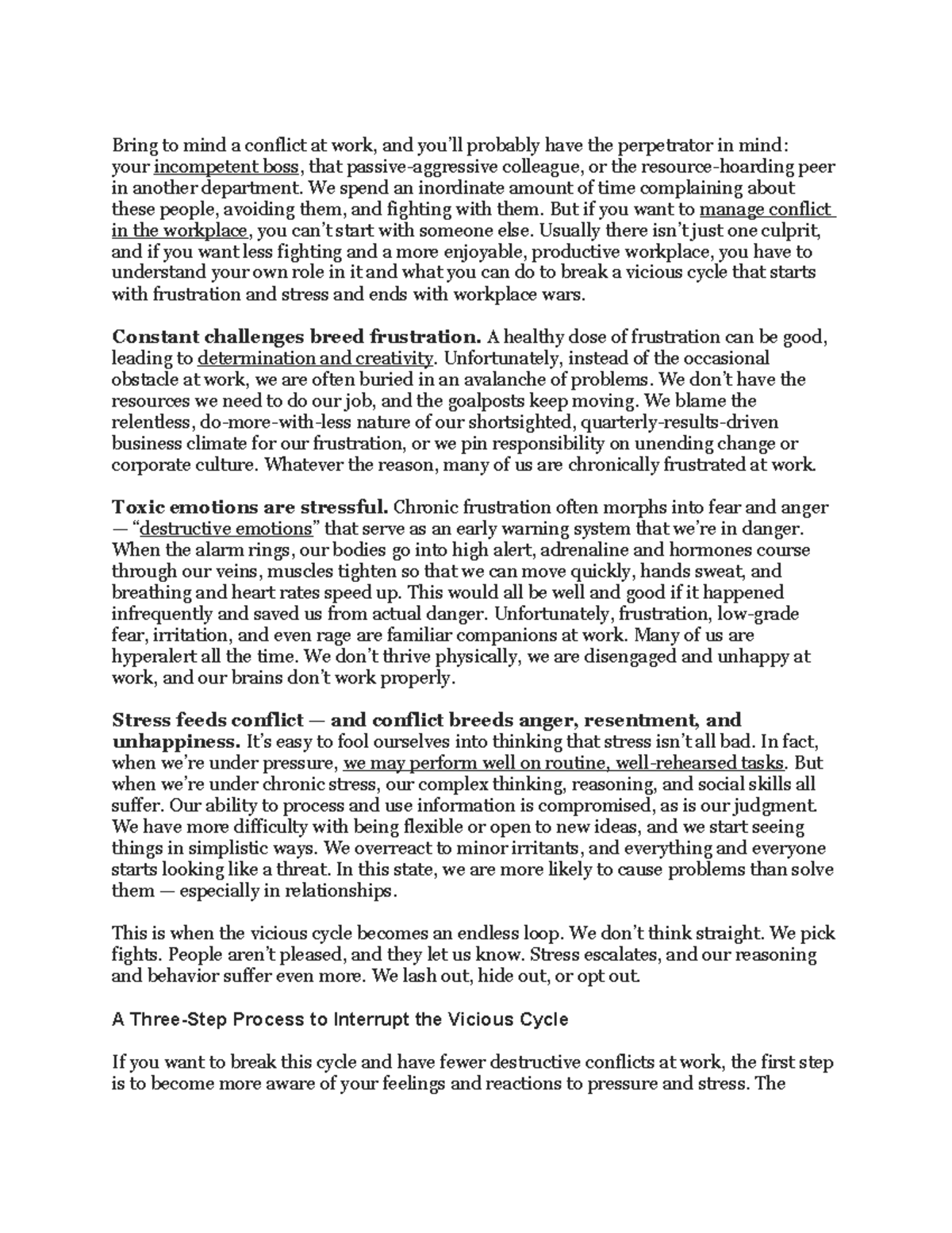A 3-Step Process to Break a Cycle of Frustration, Stress, and Fighting ...