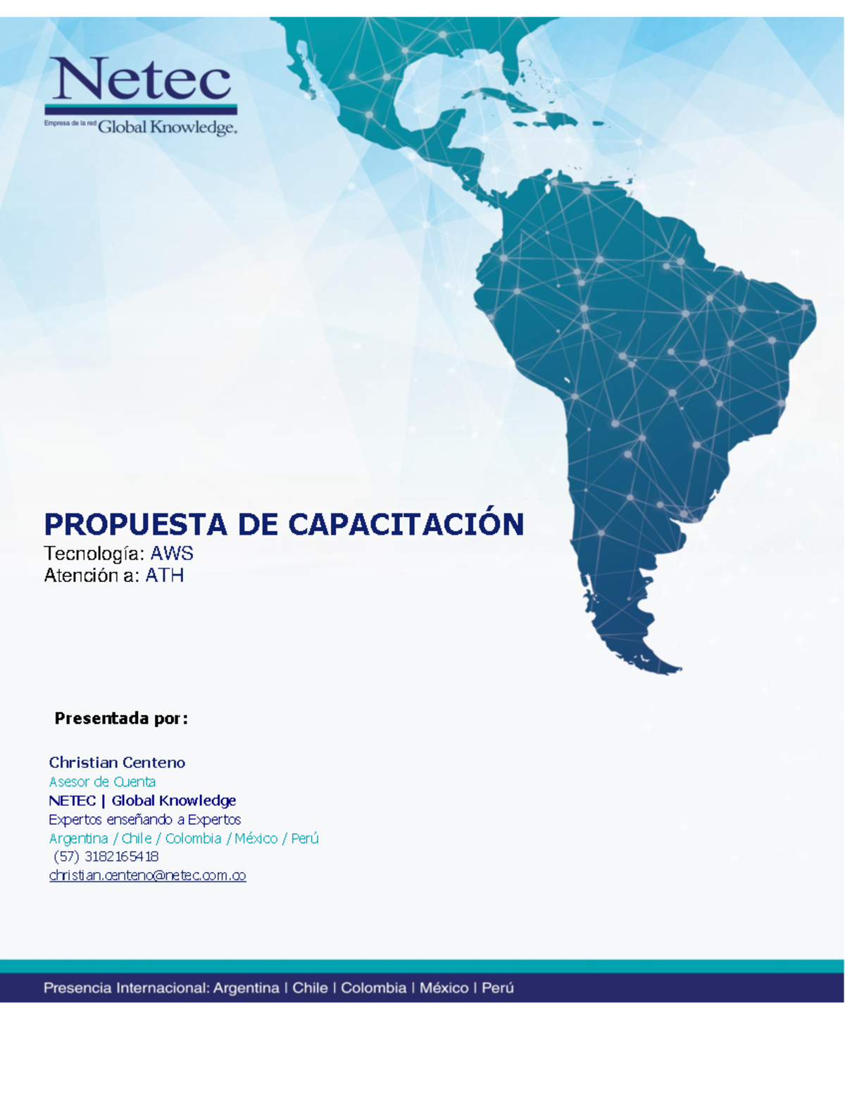 0562 - ATH- Microsoft - CCC - PROPUESTA DE CAPACITACIÓN Tecnología: AWS ...