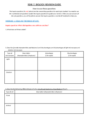 Cell Membrane Worksheet - Studocu
