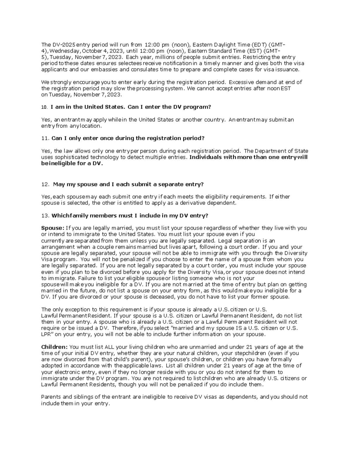 DV-2025 Instructions-faqs-11-20 - The DV- 2025 entry period will run ...