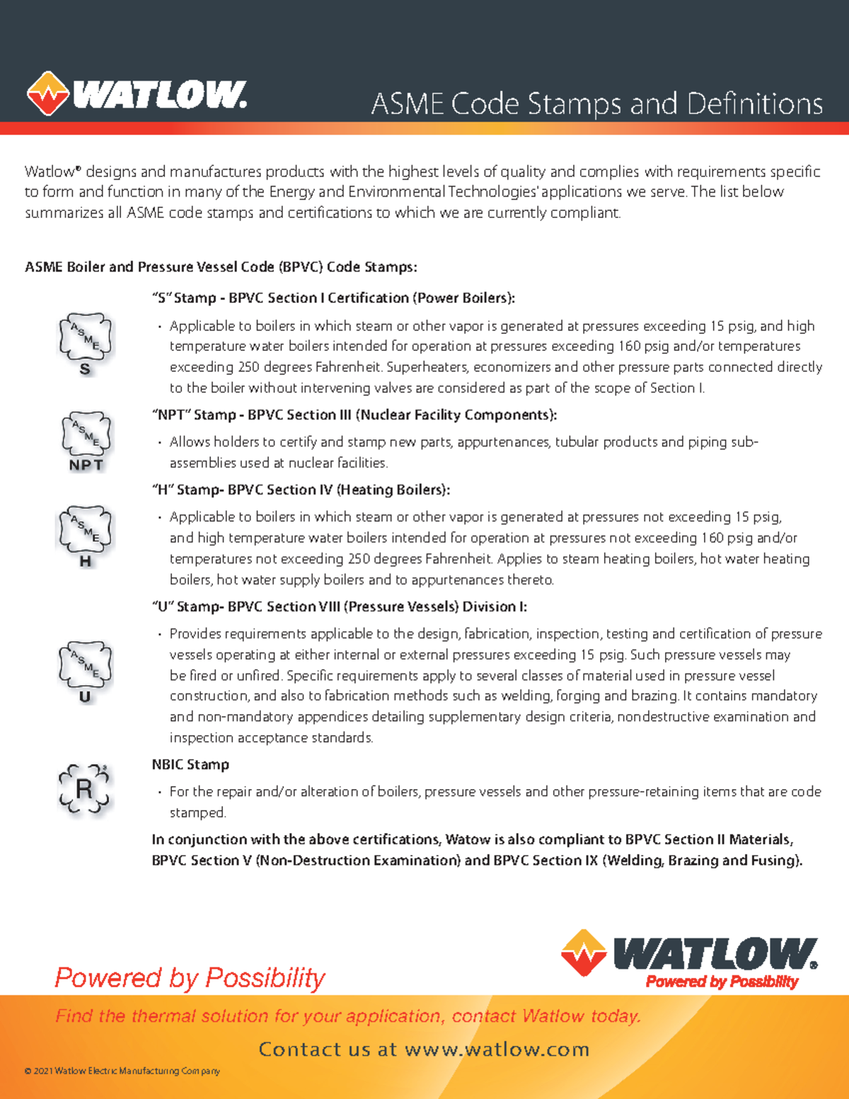 ASME code stamps - This is using for quickly reference ASME Code Stamp ...