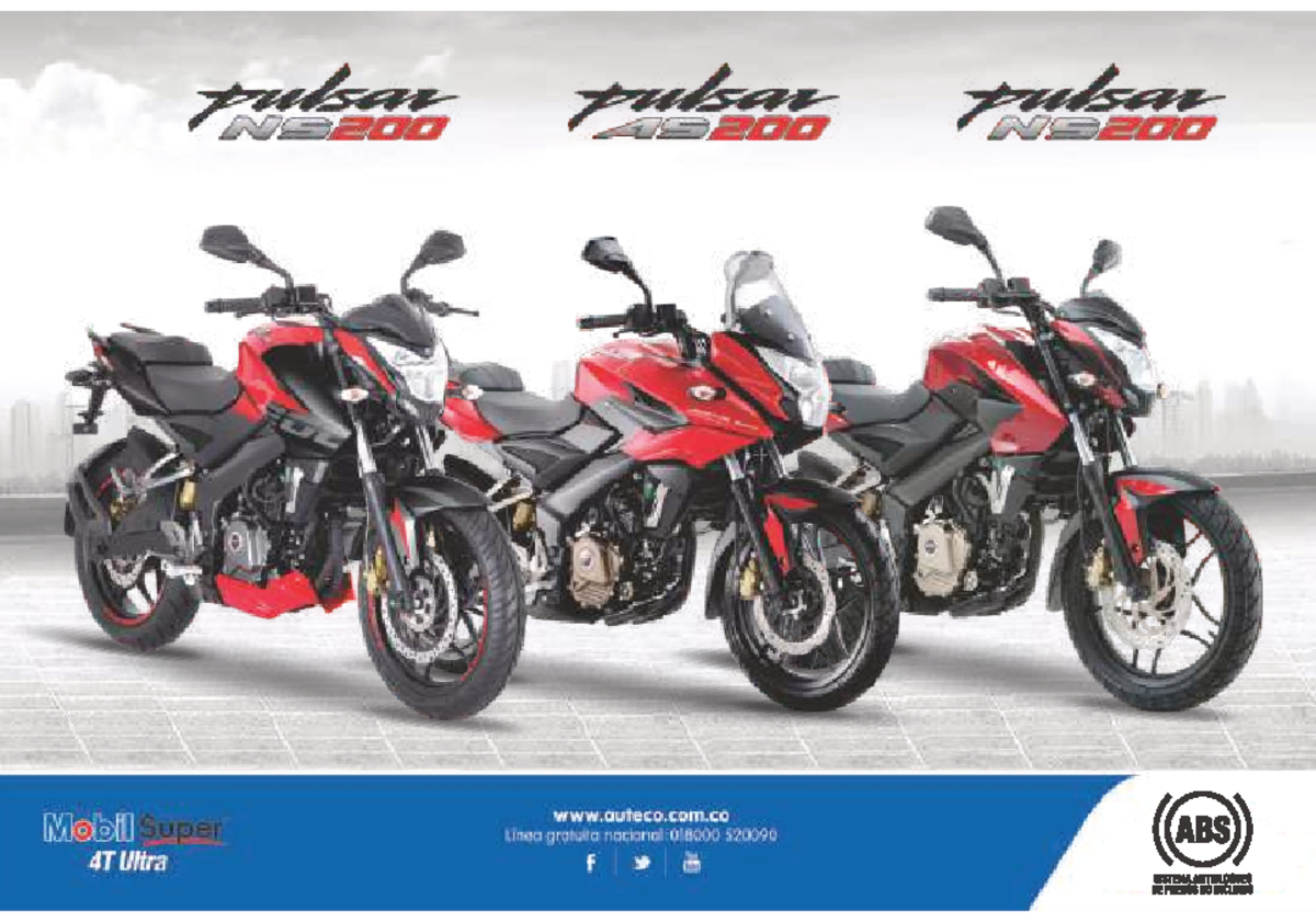 Manual de partes Pulsar NS 200 - Es nuestro placer presentarles a ...