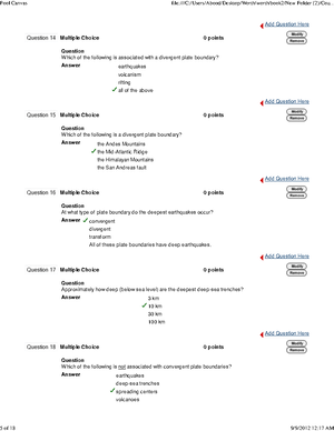 Physical Geology Exam 1 Study Guide - Historical Geology – study’s the ...
