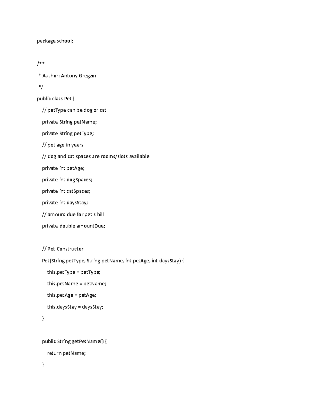 Package School Based On The Pseudocode You Wrote Create A Flowchart