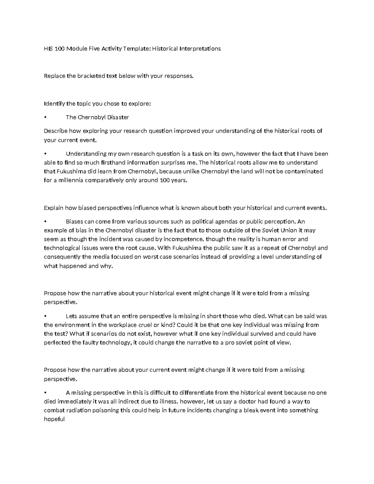 HIS 100 Module 5 2 Jonathan Sandoval - HIS 100 Module Five Activity ...