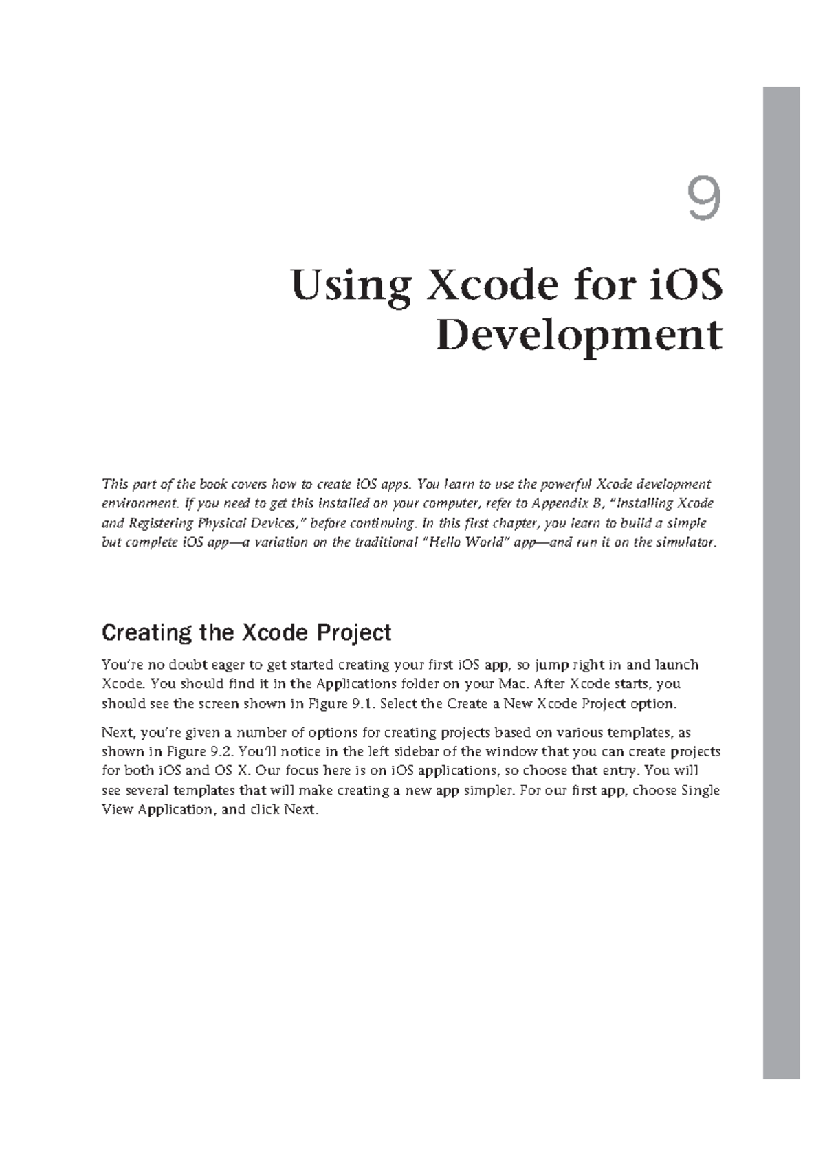 Chapter 09 Using Xcode for i OS Development - 9 Using Xcode for iOS ...