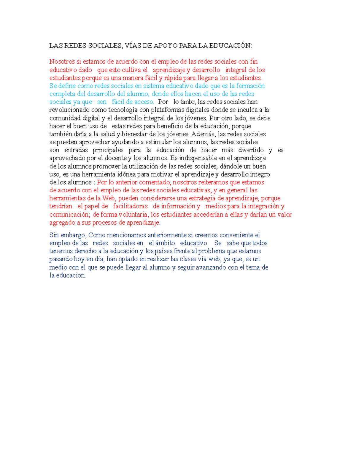 Las redes sociales - Se define como redes sociales en sistema educativo ...