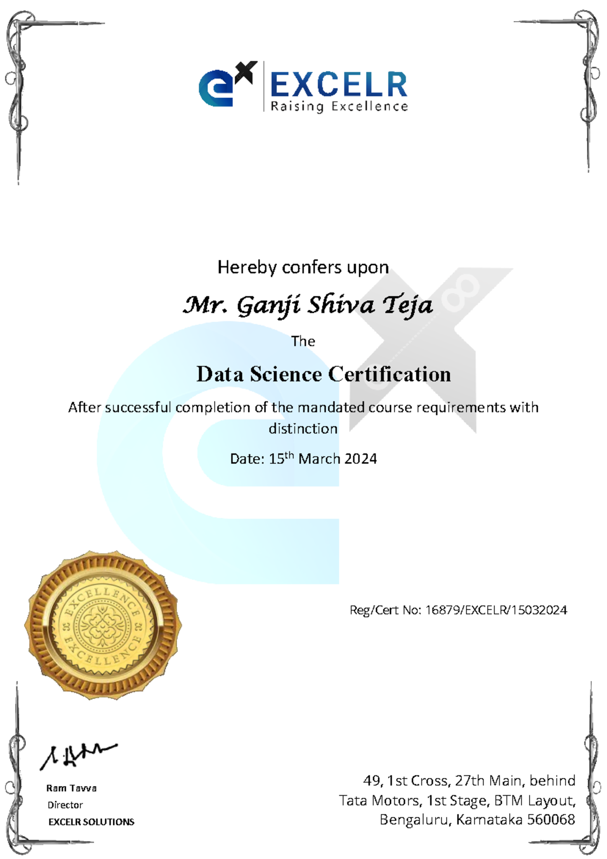 DS-16879- Mr. Ganji Shiva Teja - Operating System - Ram Tavva Director ...