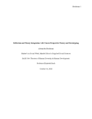 Human Development- Child Observation Paper - Child Observation ...