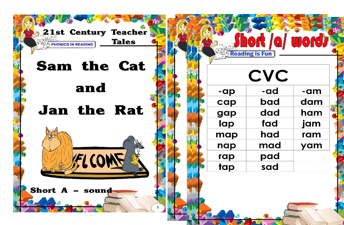 PRACTICES Reading-cvc-WORDS WITH SHOR A-E-I-O-U SOUNDS - General ...