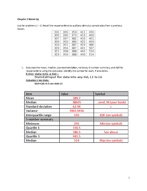 Chapter 1 Practice SOLN - Chapter 1 Practice At the bottom of the ...