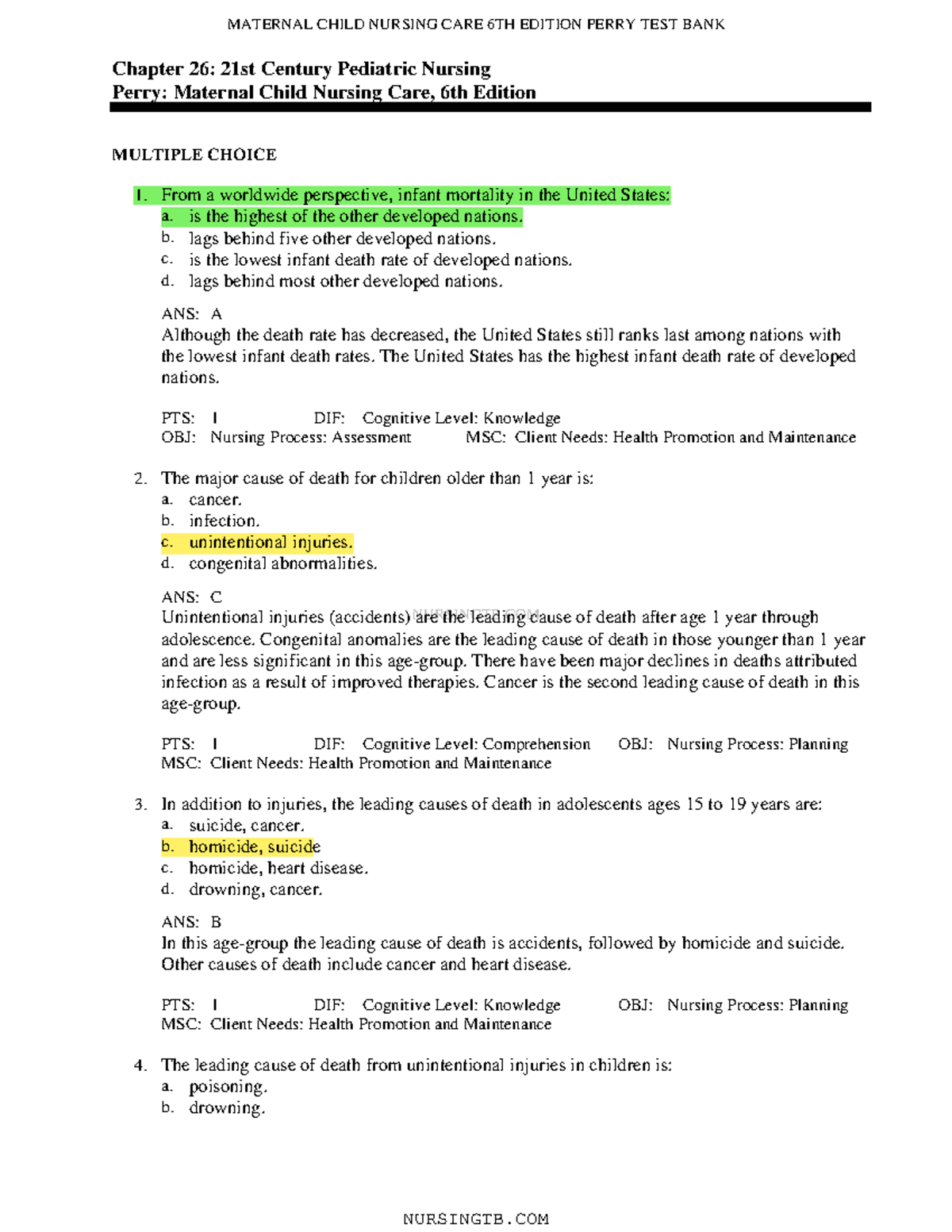 C26 - NUR 2817 - Studocu