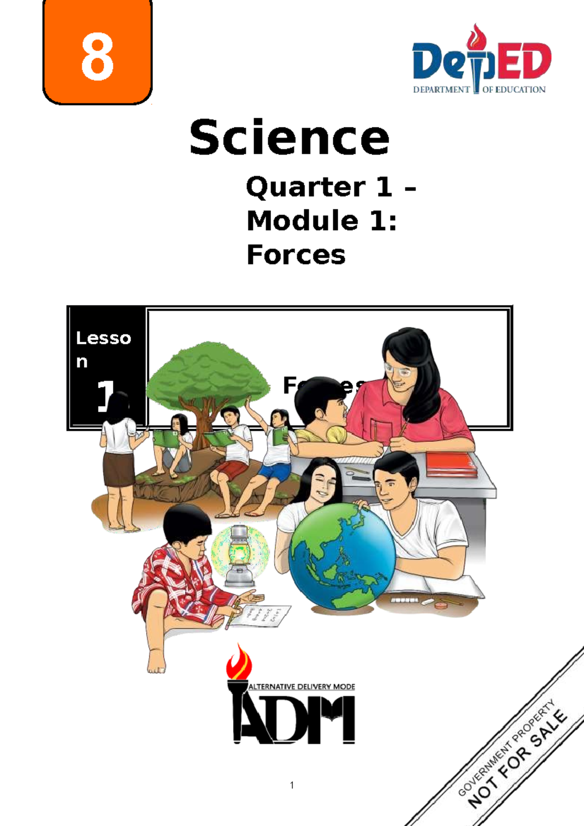 Science 8 q1 mod1 - ejjjjjjjjjjj - Science Quarter 1 – Module 1: Forces ...