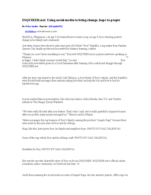 SOCIAL HEIRACHY - SOCIAL SITUATION OF THE PHILIPPINES IN THESOCIAL ...