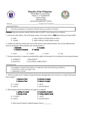Q1 Grade 9 PE DLL Week 1 - MONDAY TUESDAY WEDNESDAY THURSDAY I ...