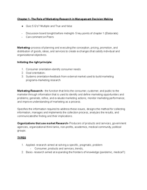 AC272 Research Methods Chapter 5 Notes - Traditional Survey Research ...