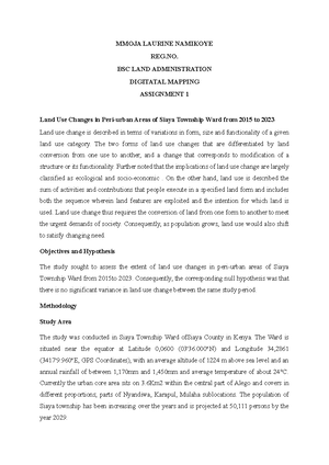 GIS Notes Students corrected - Geographic Information System (GIS) 1 ...