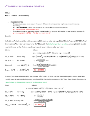 Gen Chem 2 Summary - G12 - General Chemistry Finals Reviewer - Warning: TT: undefined function ...