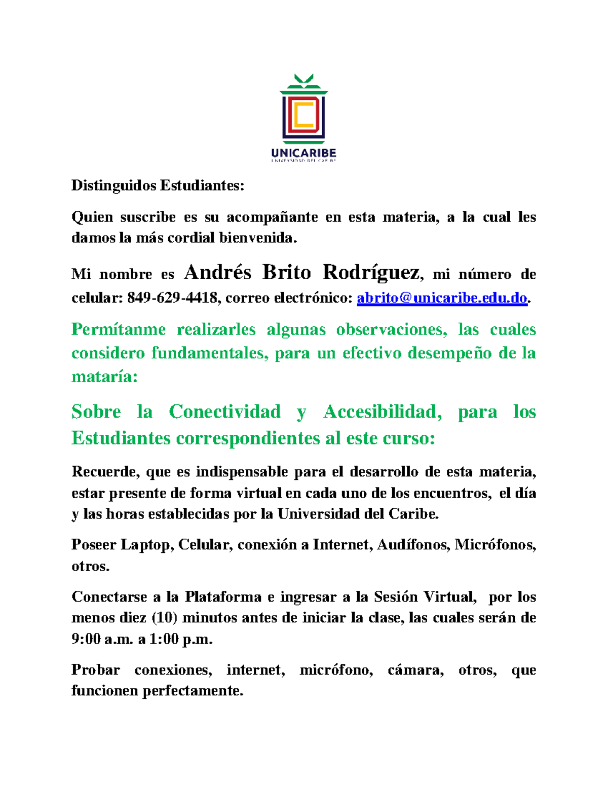 Informaciones generales para los estudiantes, 2021 - Distinguidos ...