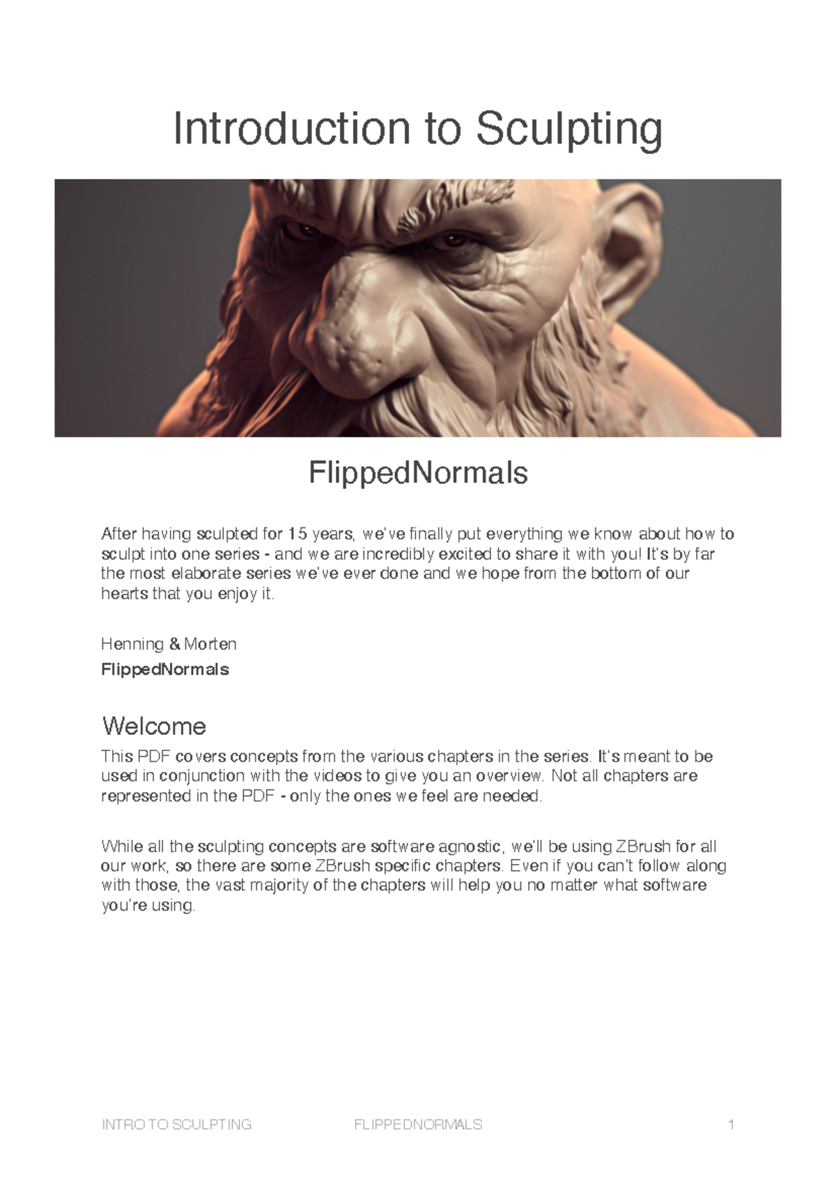 Introduction To Sculpting PDF - Introduction to Sculpting ...